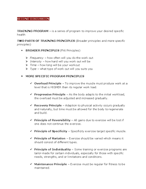 UNIT 2 - LECTURE - Physical Education Department This learning guide is ...