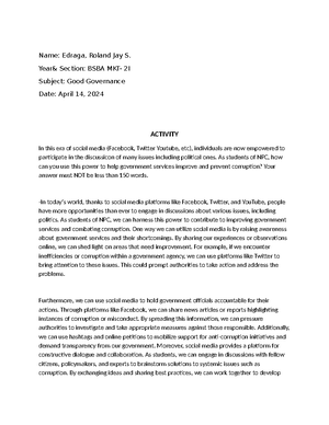 Module 16 - Internal Control Affecting Liabilities AND Equity - Module 16 - INTERNAL CONTROL ...