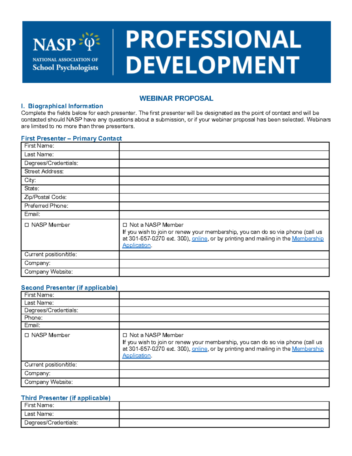 Training and development proposal Template - WEBINAR PROPOSAL I ...