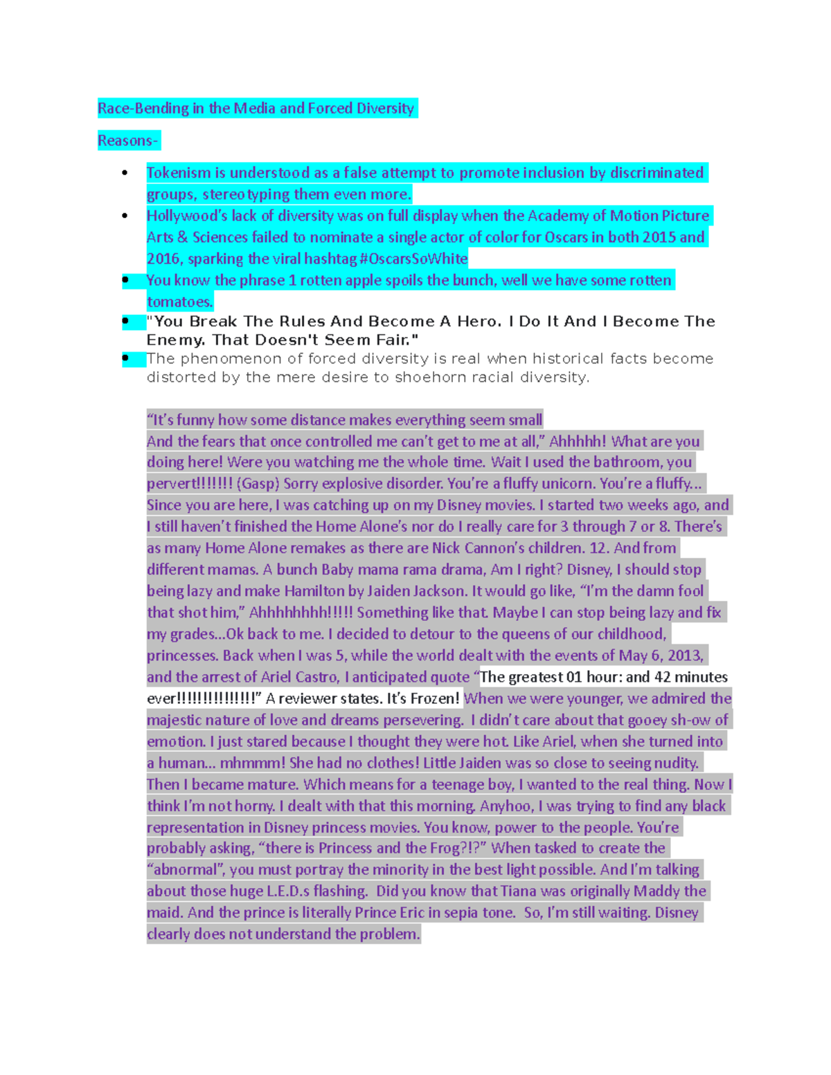 Ads Script Media - You can use this to practice - Race-Bending in the ...