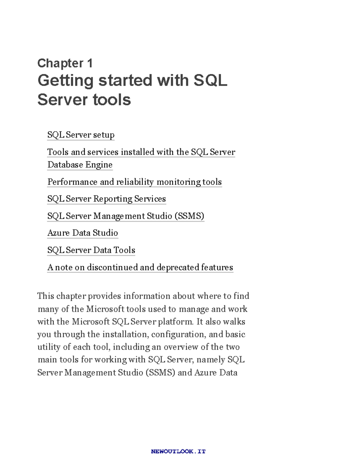 Microsoft Press SQL Server 2019 Administration Inside Out 98 - Chapter 1 Getting started with ...