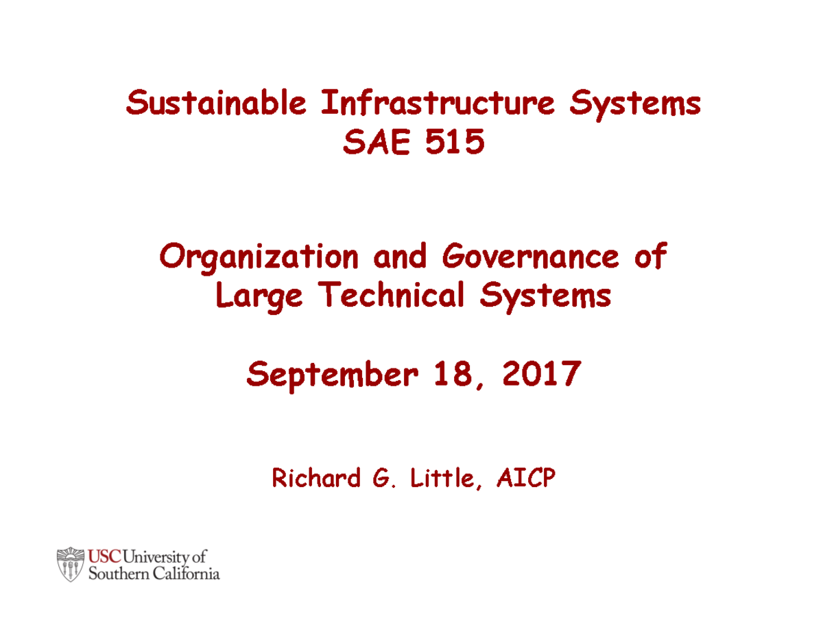 RL-Lecture-1 - Lecture Notes - SAE 549 - USC - Studocu