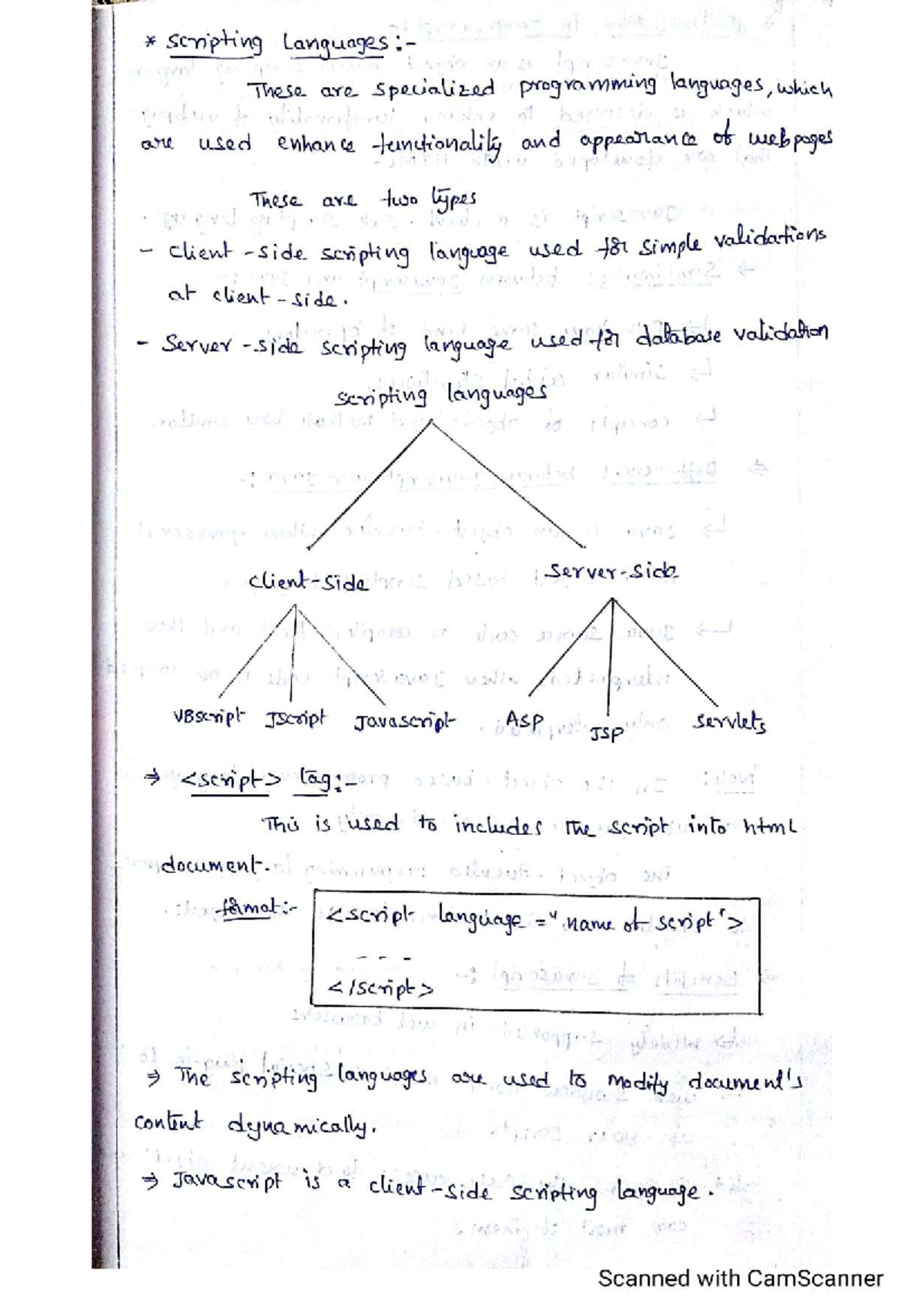 𝗖𝗼𝗺𝗽𝗹𝗲𝘁𝗲 𝗝𝗮𝘃𝗮𝗦𝗰𝗿𝗶𝗽𝘁 𝗡𝗼𝘁𝗲𝘀 🔥 - javascript - Studocu