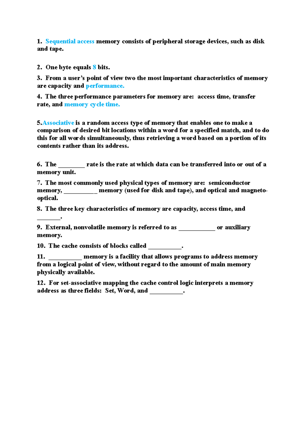 Short Answer 4 4 - ádf - Computer Architecture - FPT - Studocu