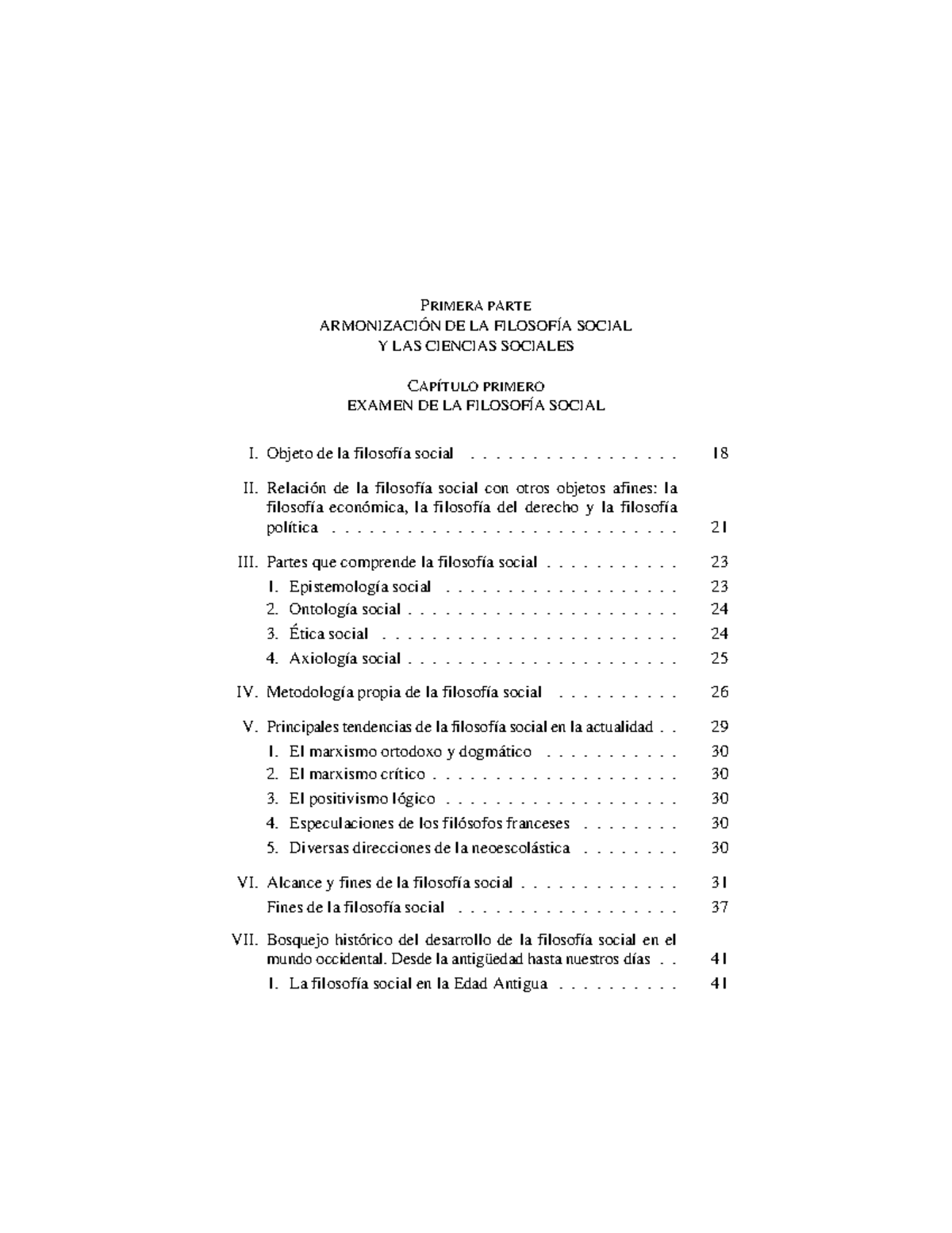 01 IntroduccióN A LA FilosofíA Social - PRIMERA PARTE ARMONIZACIÓN DE ...