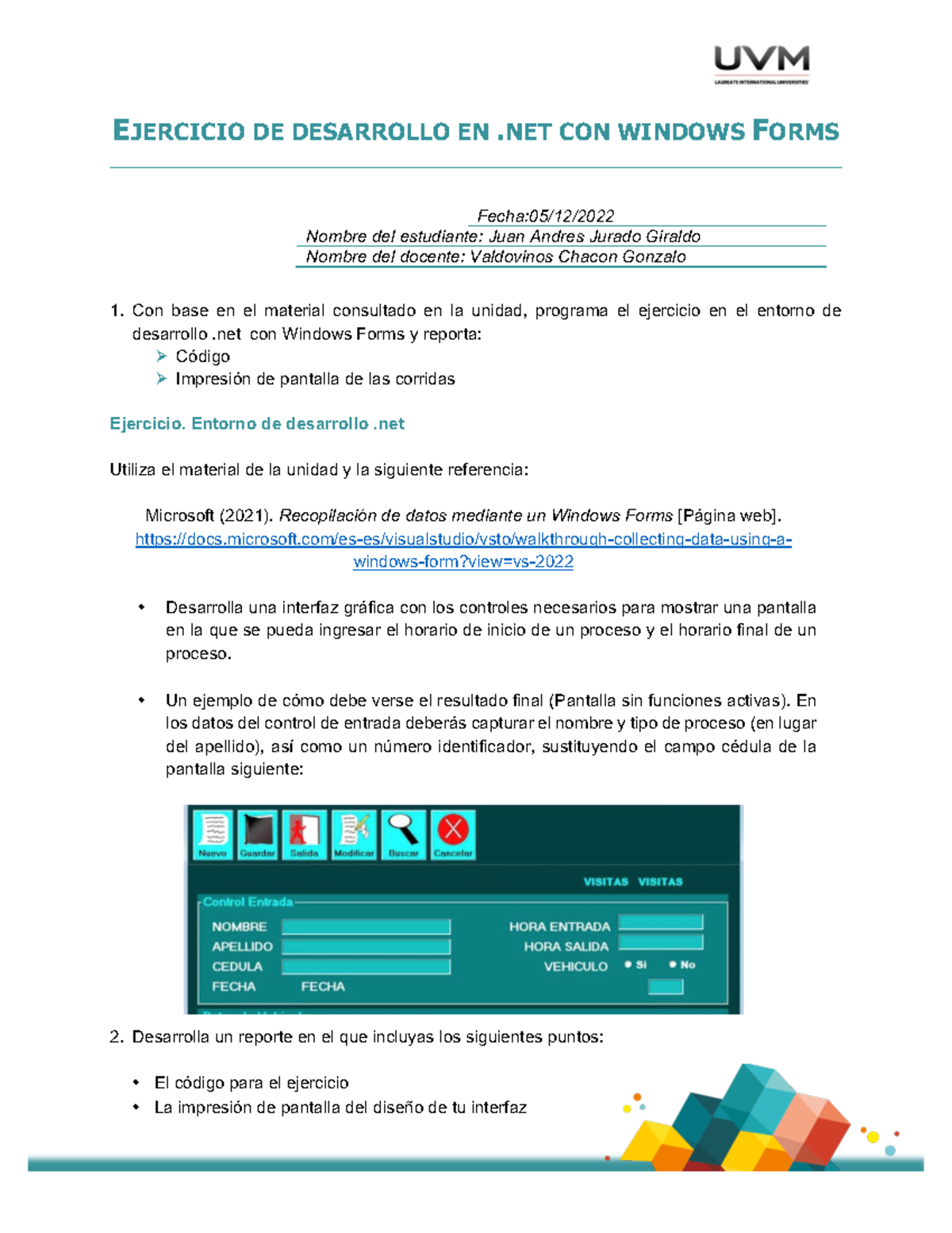 A#11 JAJG PROG - ..... - EJERCICIO DE DESARROLLO EN .NET CON WINDOWS ...