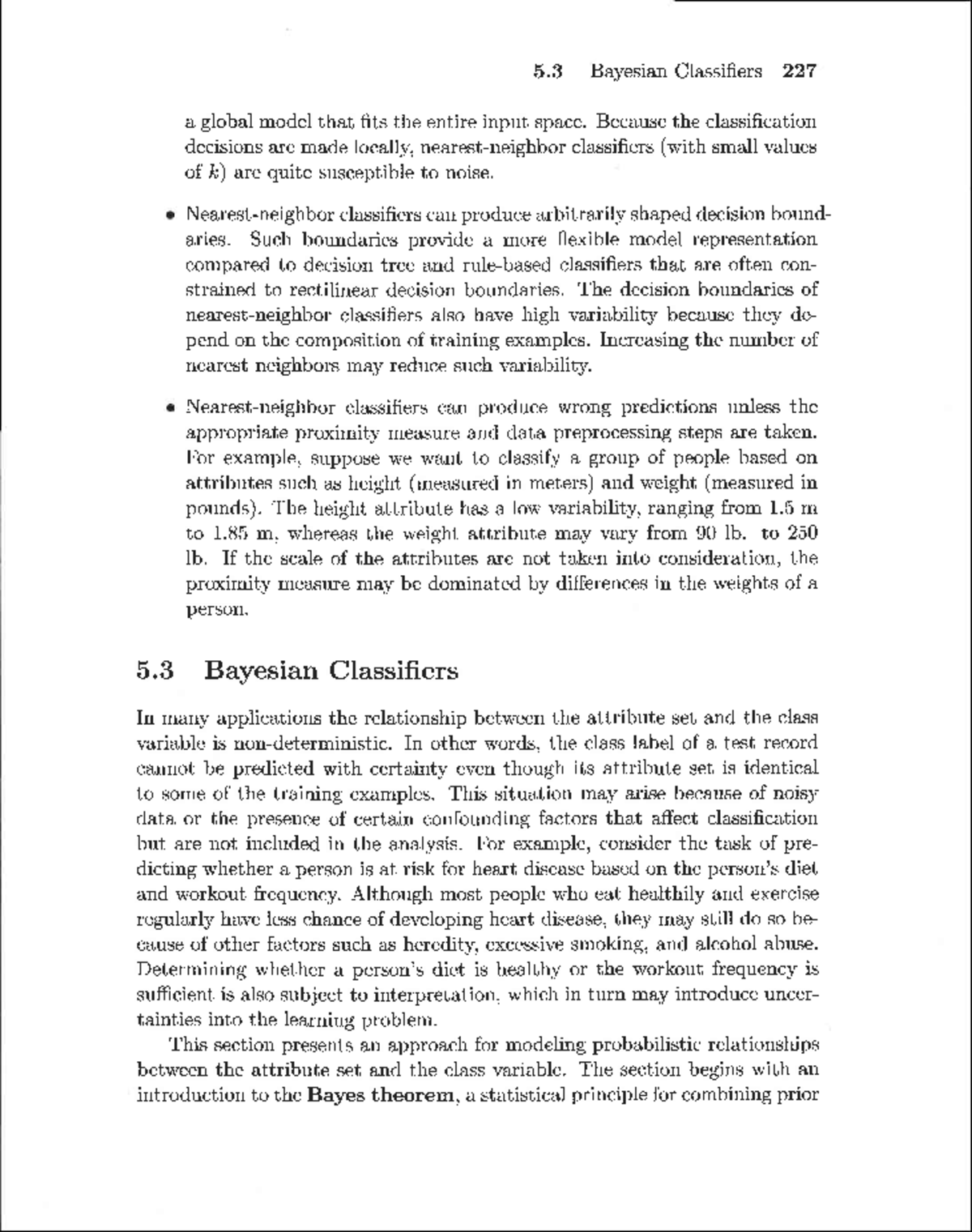 Bayesian Classifiers - BayesianClassifiers 227 a global model that fits ...