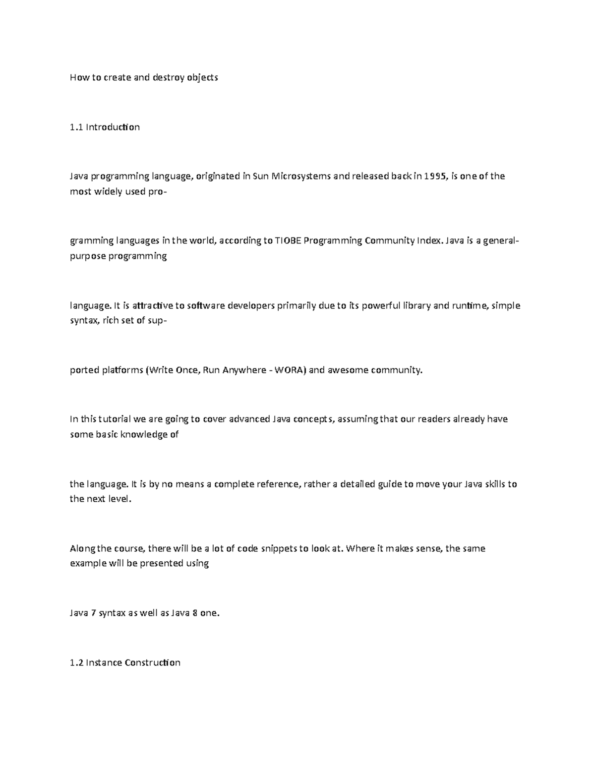 Advancedjavanotes - Advanced Java brief notes - How to create and ...