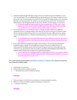 The Value of Philosophy Worksheet - Physical sciences offer a factual ...