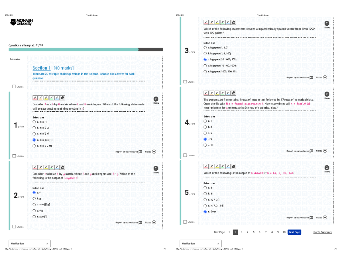 Mock exam Questions - Mock exam 12 - 09/02/2021 This: Mock exam - Studocu