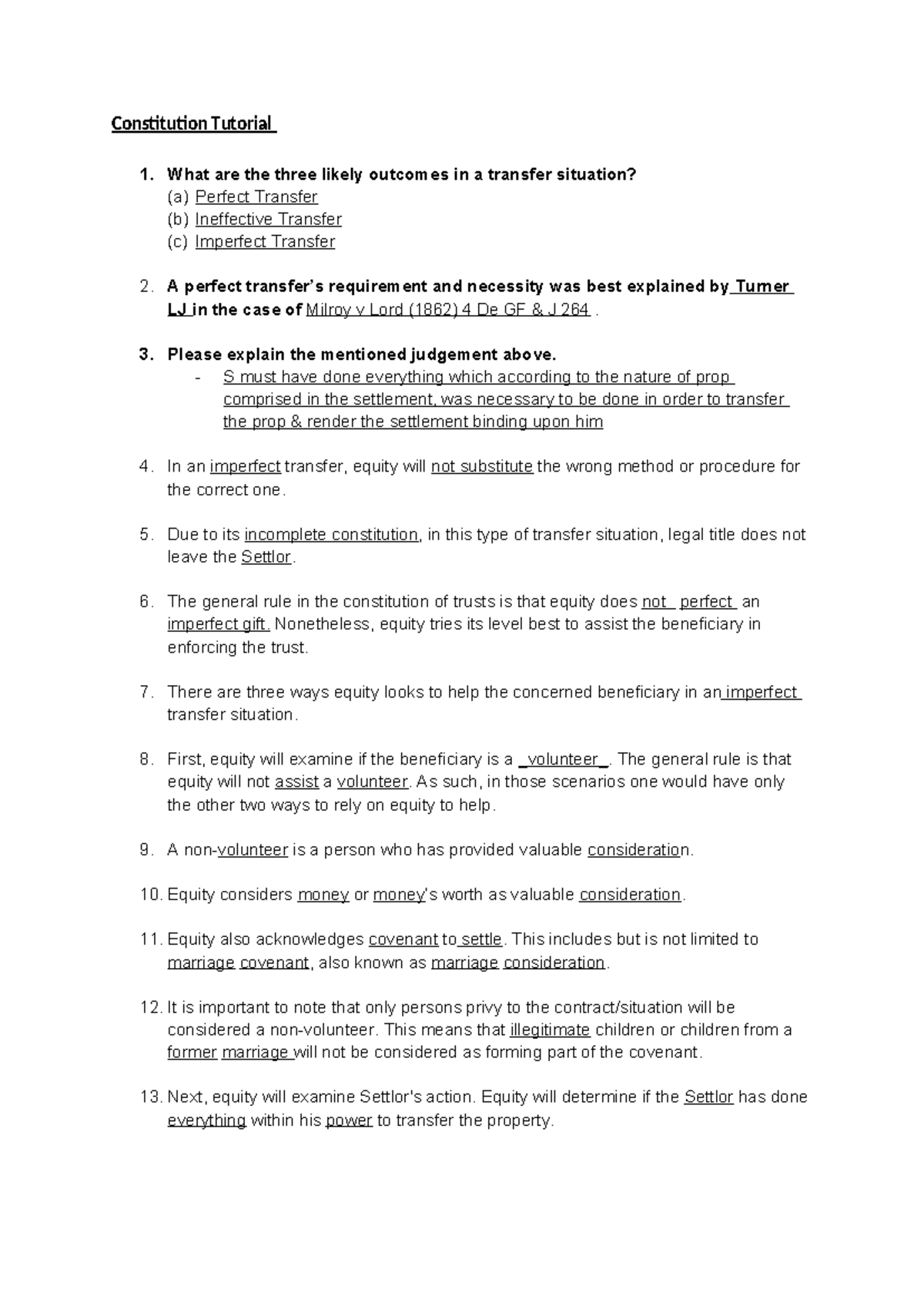 Topic 3-Constitution Tutorial (done) - Constitution Tutorial What are ...