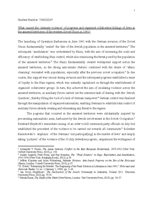 1st Source Commentary PDF - MODULE CODE: HIH STUDENT NUMBER: 700022267 Source Commentary ...