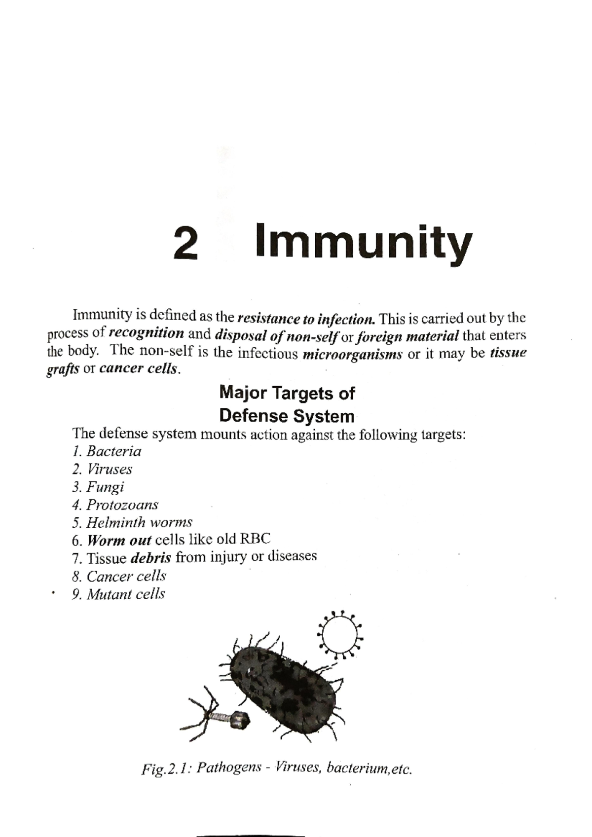 Immunity - Environmental Biology, Forest Botany, Plant Biotechnology ...