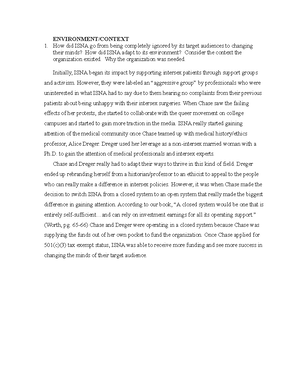 PAD 211- Org Insight Paper - A Beautiful Synopsis of A Beautiful Me ...