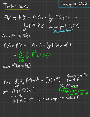 Tensors, Vector Spaces, Matrices - Vectors January31, 2023 Notation: E (z),z ####### = n ...