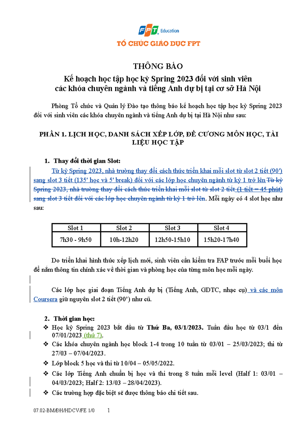 KHHT chuan-bi-vao-HK-Spring-2023 - THÔNG BÁO Kế hoạch học tập học kỳ ...