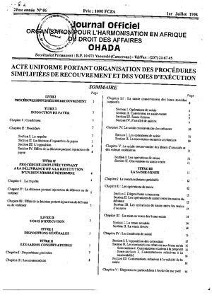 Cours- Procedures- Collectives- Nouveau - DEUXIEME PARTIE LES ...