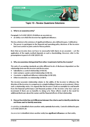 Topic 6 - Review Questions Solutions - Topic 6 - Review Questions ...