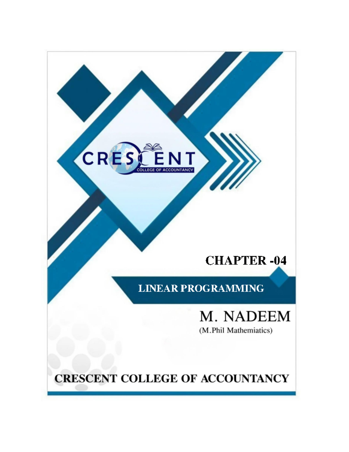 Chapter 04assignment Chapter 04 Linear Programming Q 1 Sufi Pvt Limited Produce Two 5214