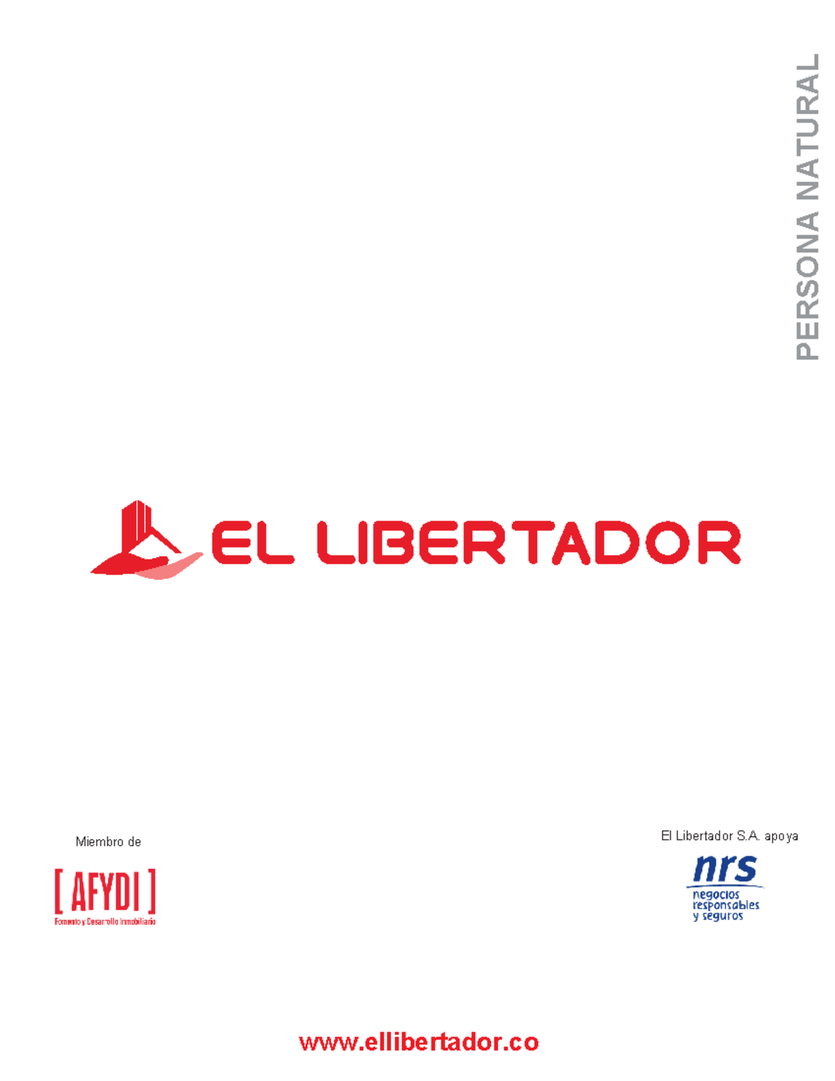 Formulario-Persona Natural-El Libertador - ellibertador PERSONA NATURAL ...