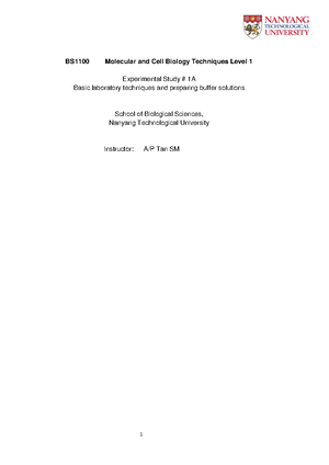 BS1008 Formula Sheet - Summary Biostatistics - BS Gosla Tist Tof formula Sheet Nature of Data ...