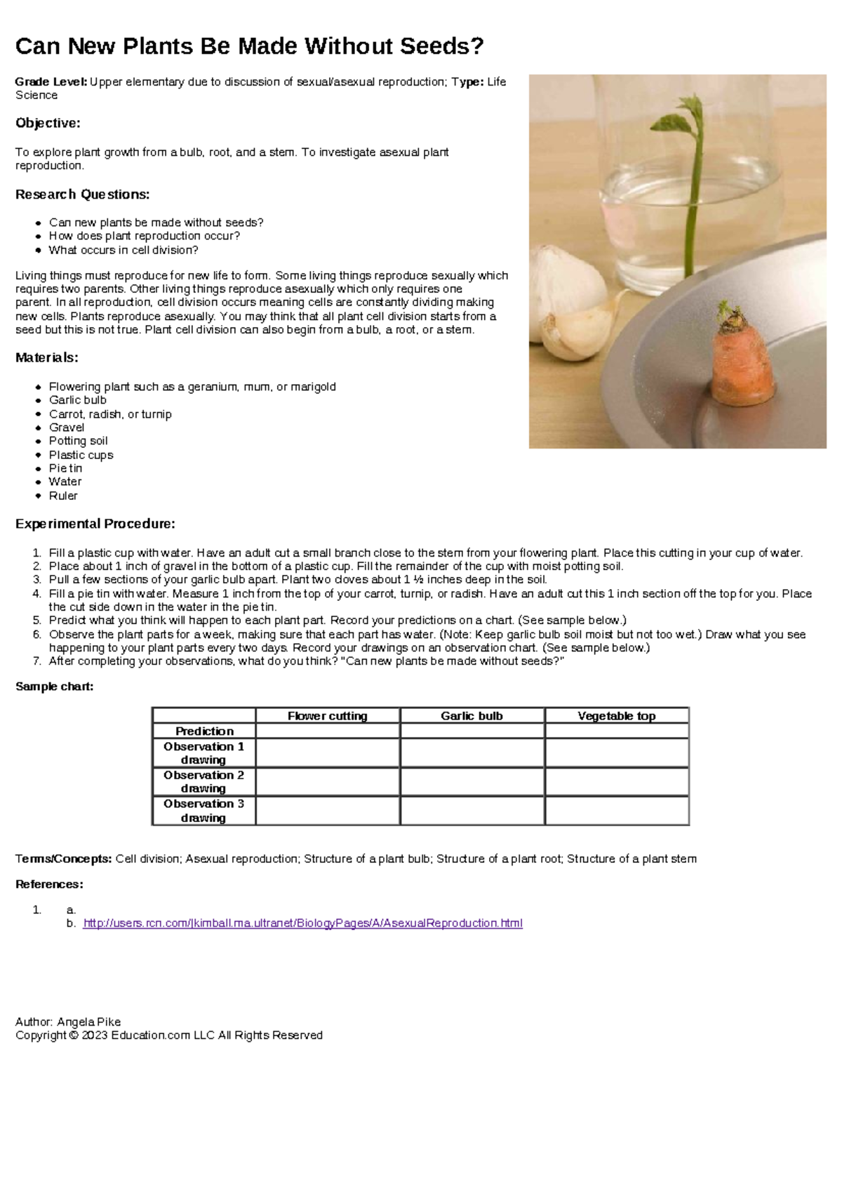 Plants-without-seeds - Can New Plants Be Made Without Seeds? Grade ...