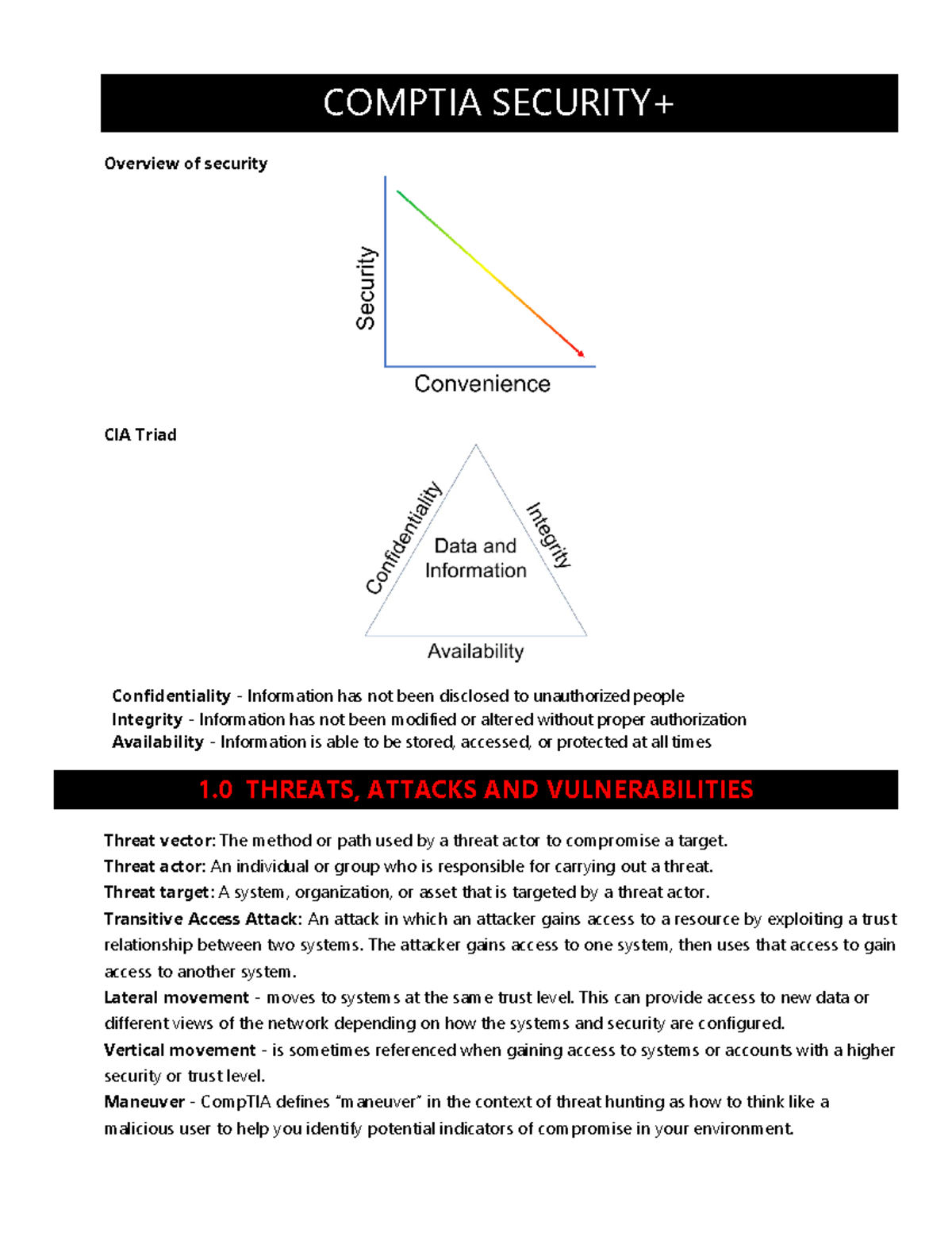 Comp TIA Security+ - sec - Studocu
