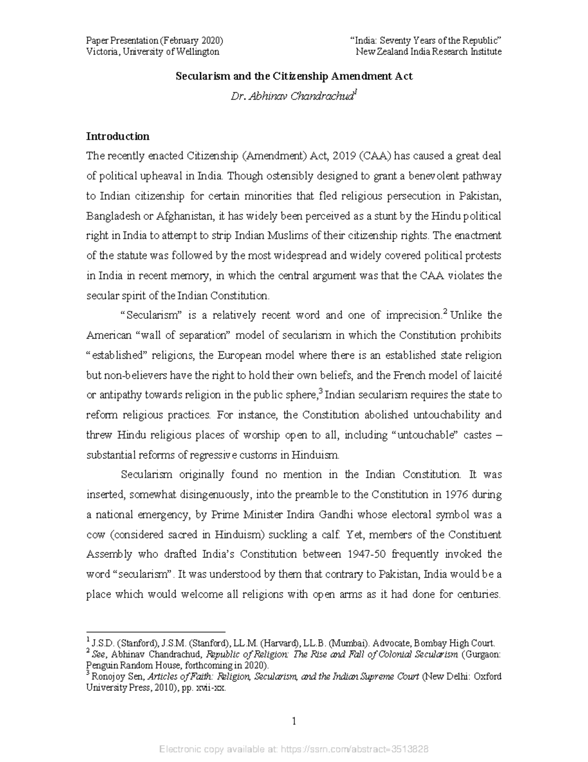 SSRN-id3513828 - Lecture notes and class counducted during Covid-19 ...