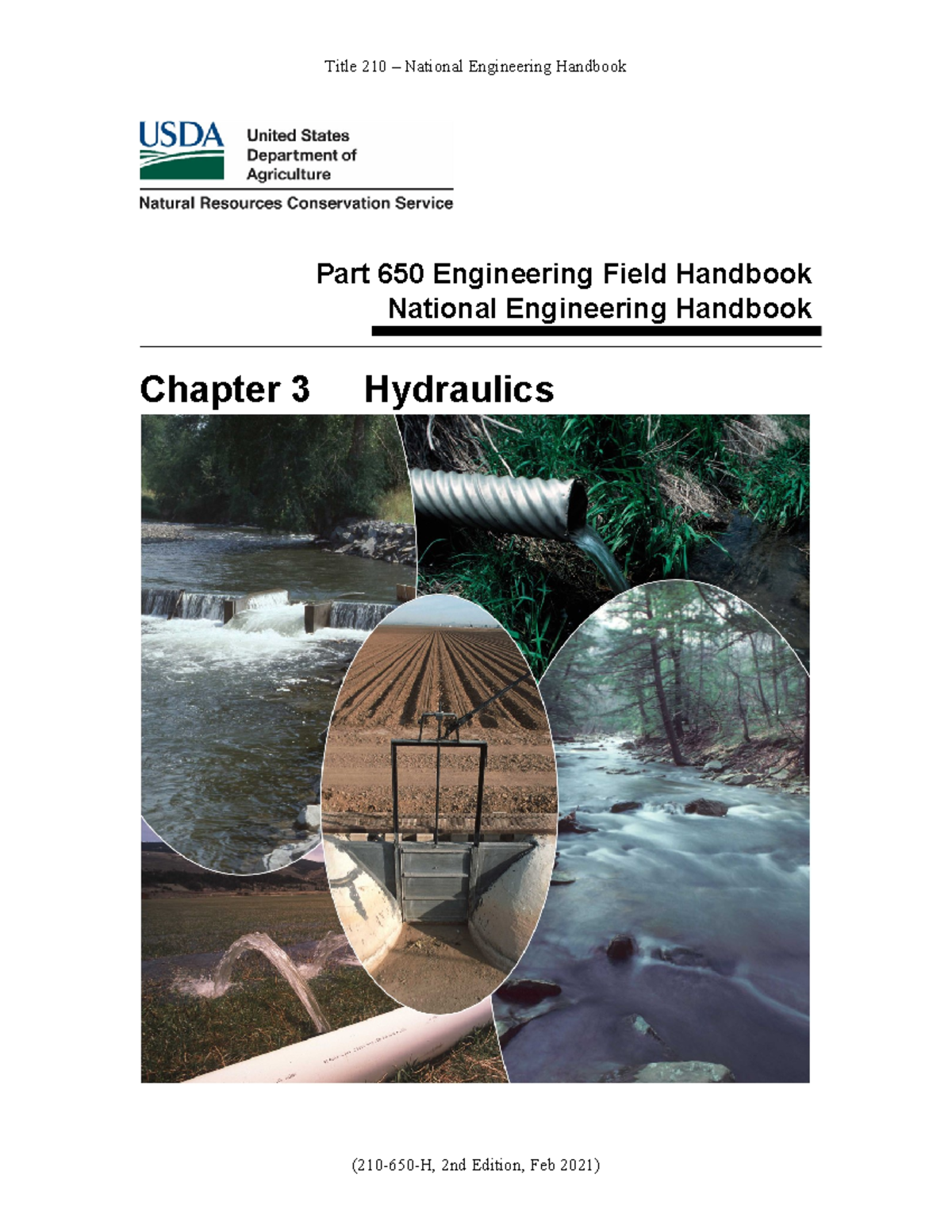 31817 - None - (210-650-H, 2nd Edition, Feb 2021) Part 650 Engineering ...