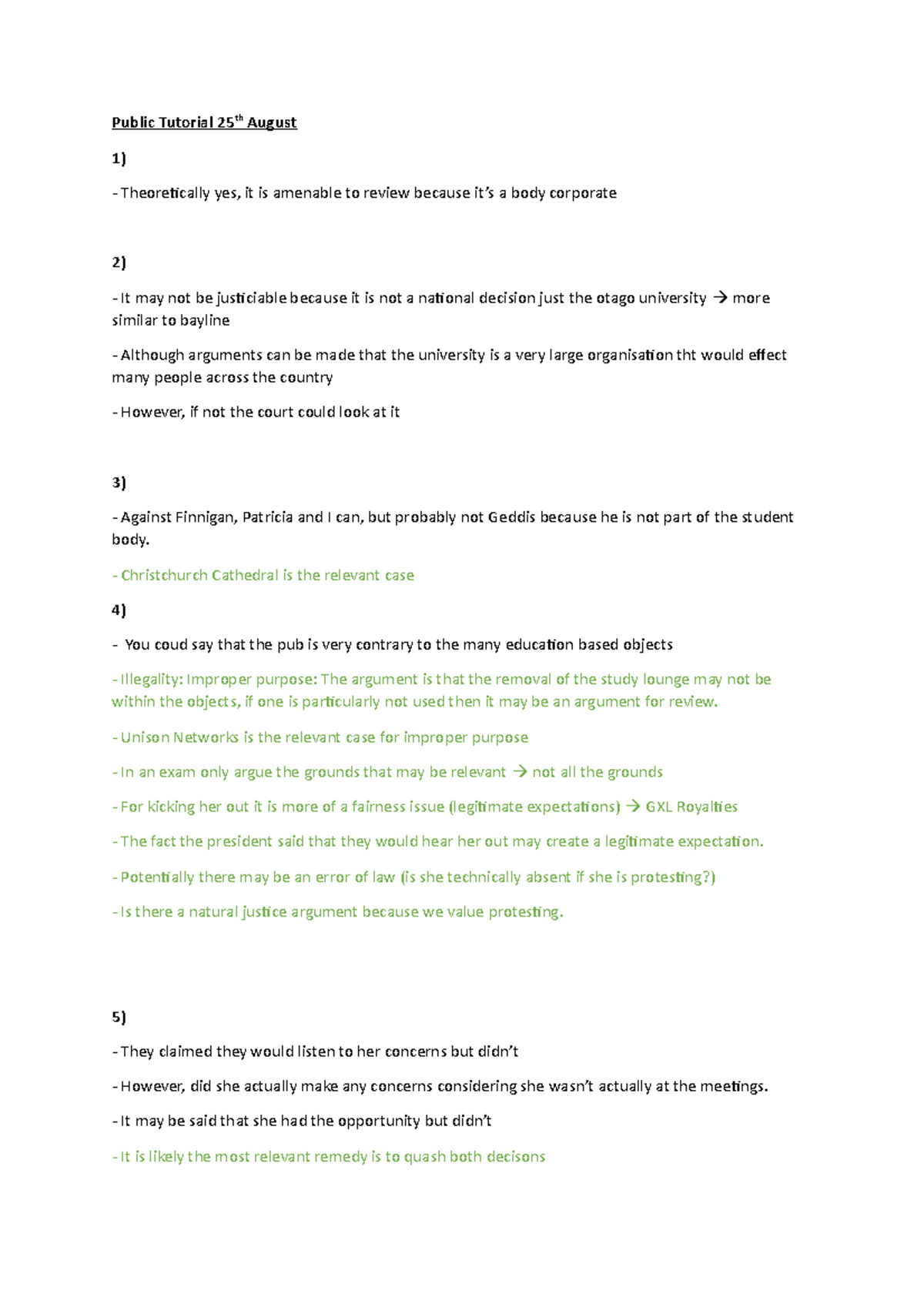 Public Tutorial 6 25th August - Public Tutorial 25 th August 1 ...