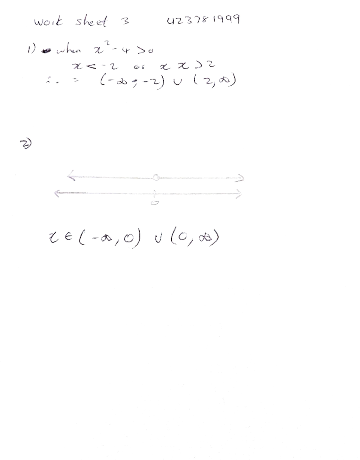 Wtw 114 worksheet 3 - .- k x,, 1.. - 4- > d X