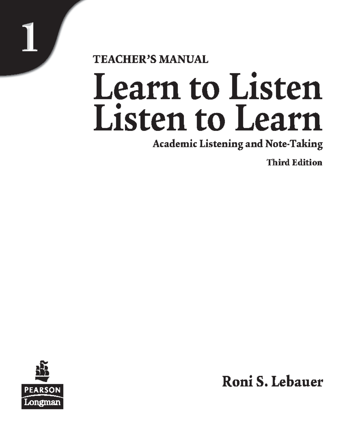Pdfcoffee - Learn to learn - Learn to Listen Listen to Learn Academic ...