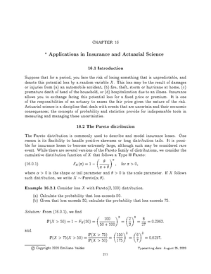 [Solved] Describe the NCD model as applied to nonlife insurance ...