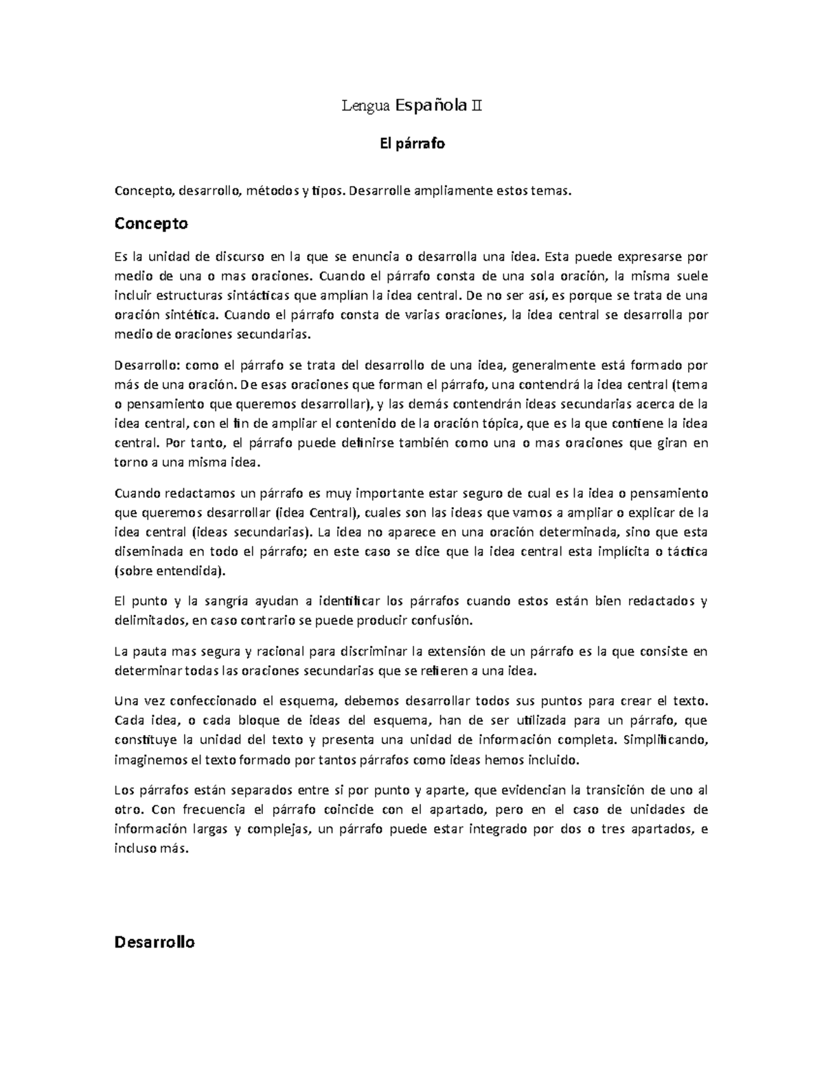 El párrafo - copia - la practica no. 2 se titula el parrafo solo ...