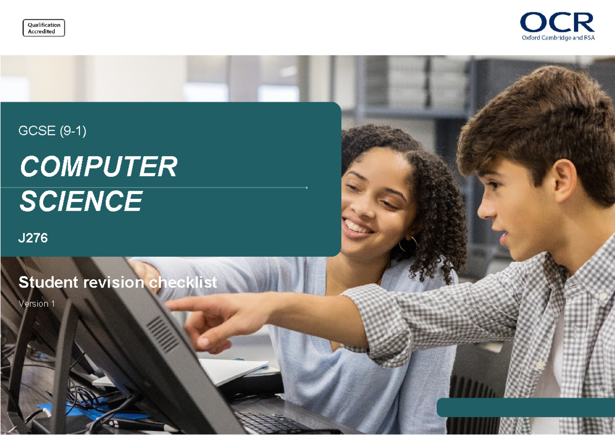 592697 student revision checklist - GCSE (9-1) COMPUTER SCIENCE J ...