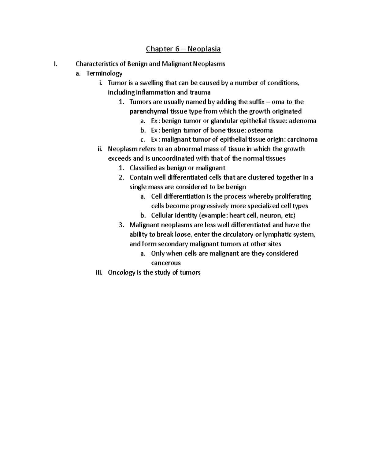 Chapter 6 - notes - 1130 - LSU - Studocu