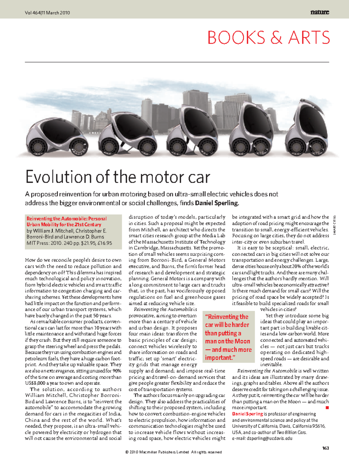 464163 a - Car evolution - Evolution of the motor car A proposed ...