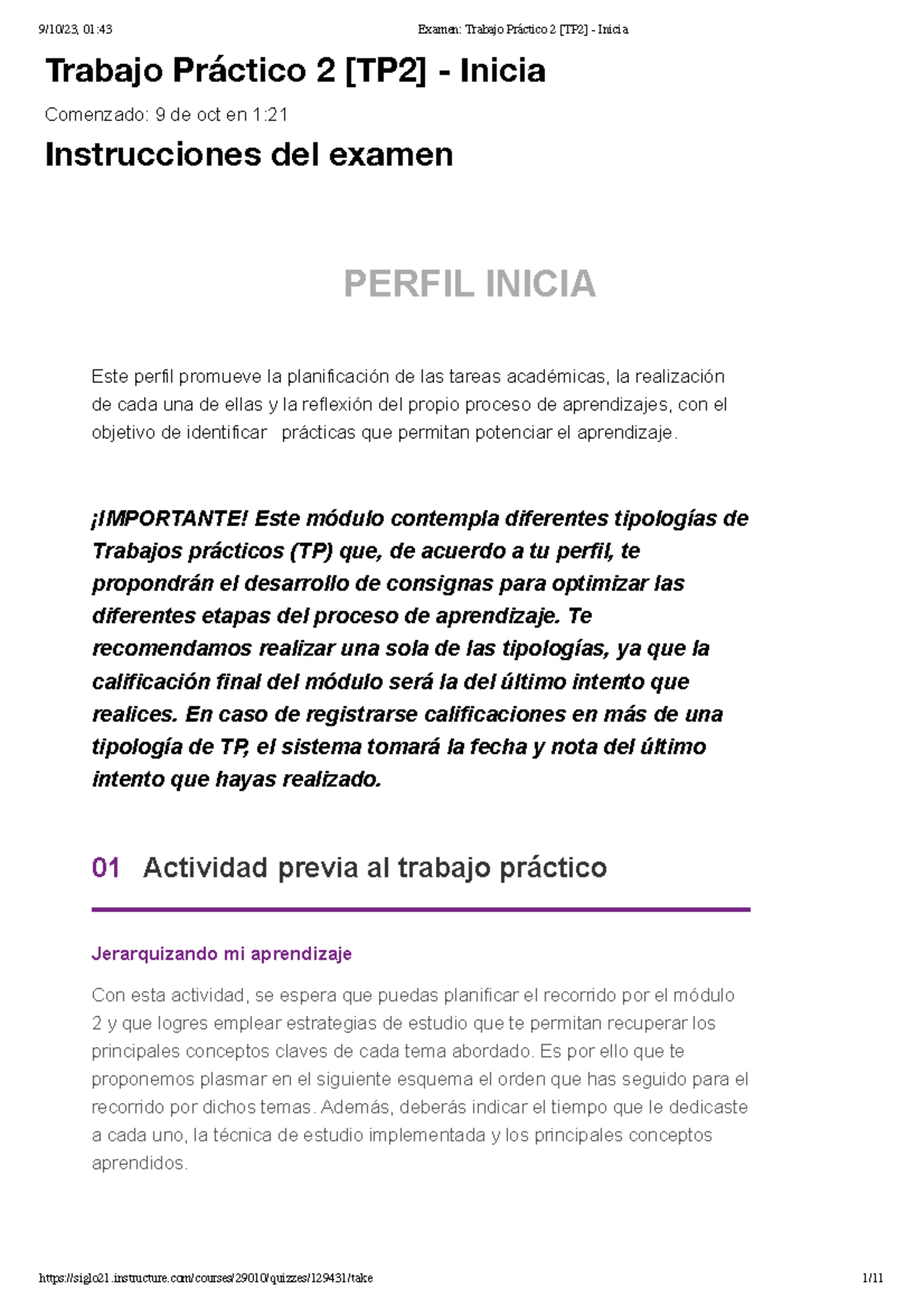 Trabajo Práctico 2 [TP2] - MKT 1 - Trabajo Práctico 2 [TP2] - Inicia Comenzado: 9 de oct en 1 ...