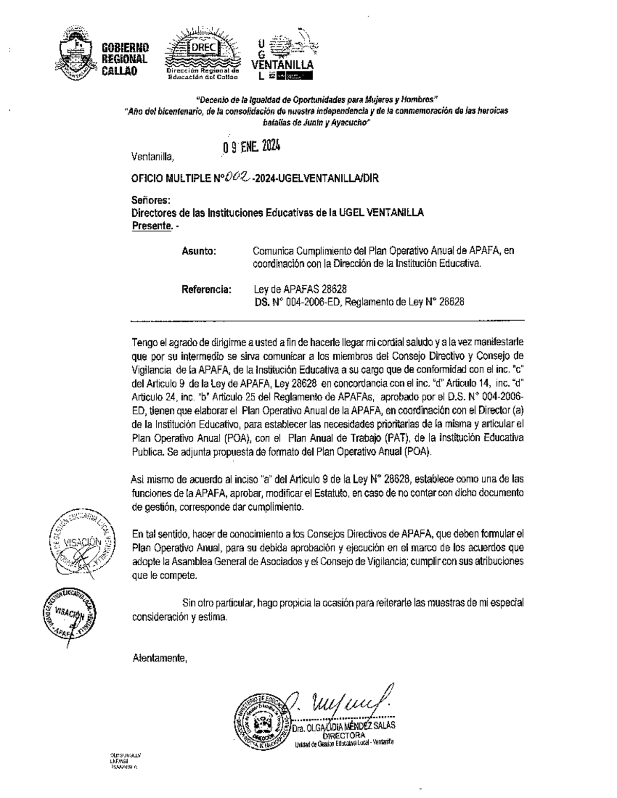 5013623 oficio multiple 002 2024 ugelventanilla dir - GOBIERNO DREC U ...