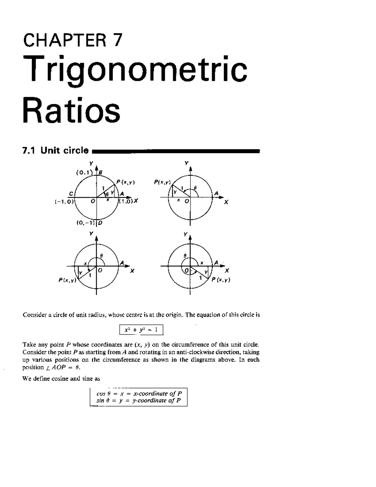 Trigonometry Revision (Yr11 ADV) - Studocu