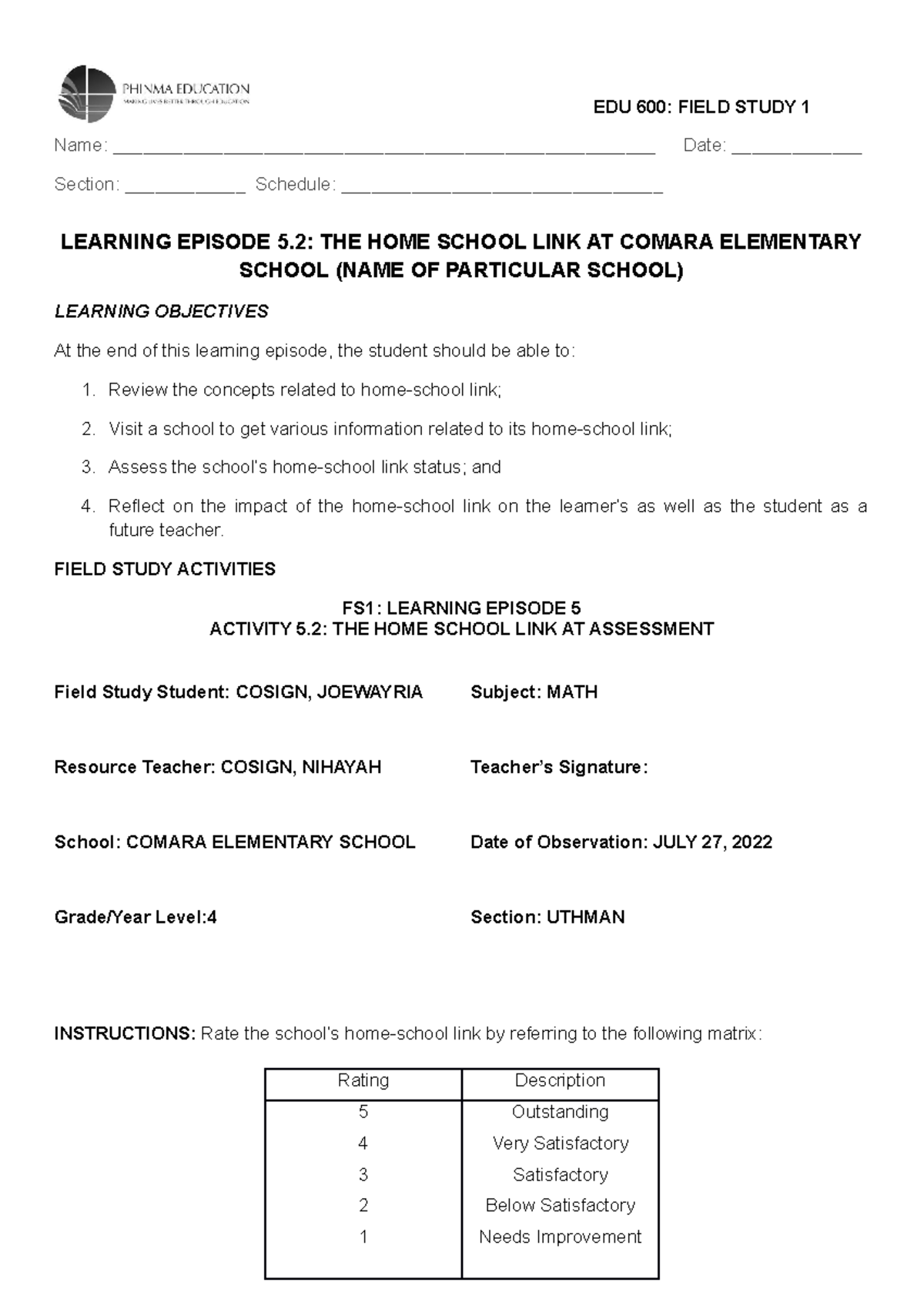 FS1 Episode 5 - Name ...