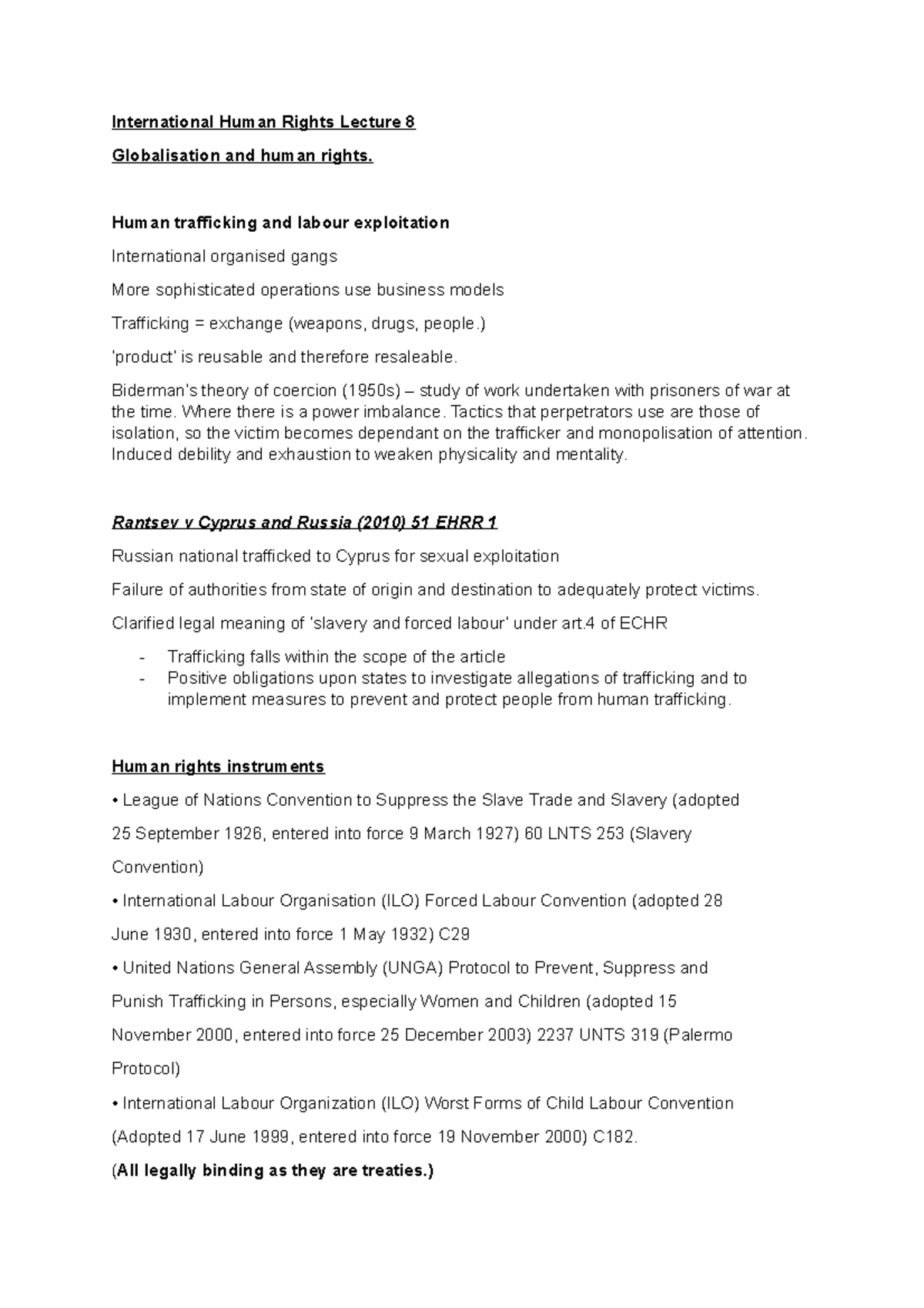 Lec 8 - globalisation and human rights - International Human Rights ...