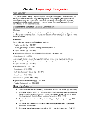 Ch25 Immunologic Emergencies - Chapter 25 Immunologic Emergencies Unit ...