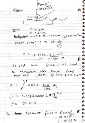 [Solved] Determine the maximum allowable volume flow rate in Lmin that ...