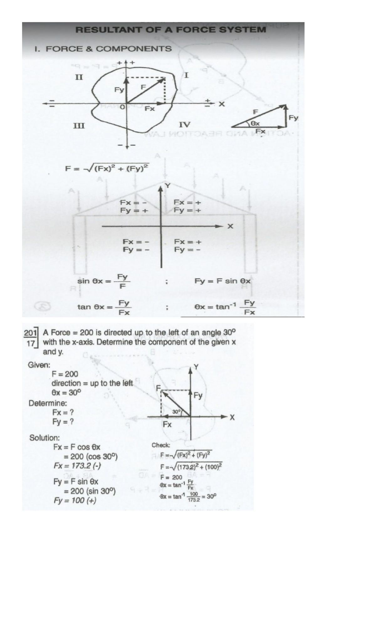 Resultant of Forces - Statics of Rigid Bodies - Studocu