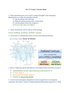 PCC IV exam 1 - Lecture notes Modules 1, 2, 3, 4, 5 - PCC IV exam 1 ...