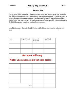 Activity 5 (Section 2022 - Math 015 Activity 5 (Section 3) 9/ Members ...