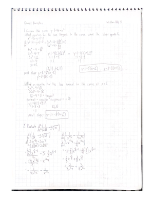 Appm1350Practice Problems 2 - APPM 1350 Exam 2 Fall 2022 APPM 1350 Exam 2 Fall 2022 Name Student ...