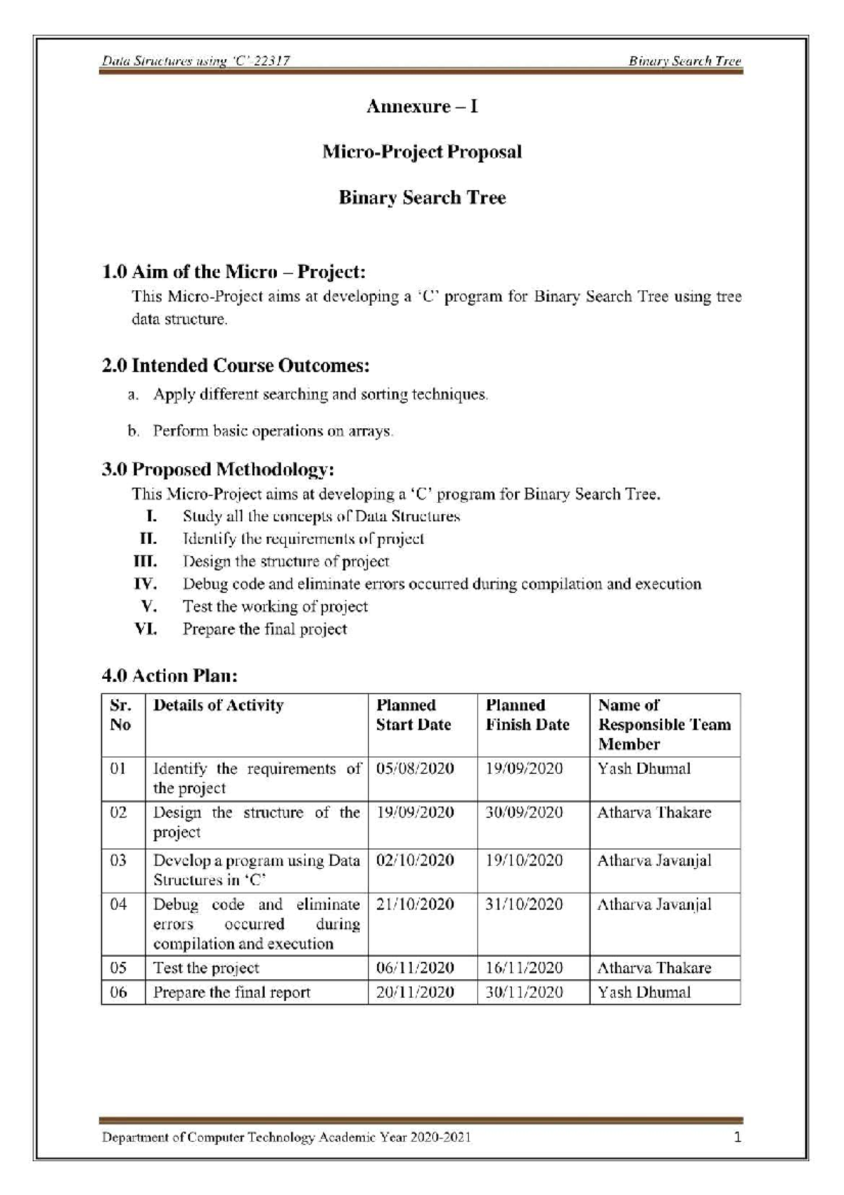 DSU micro project - i am dsu mi - Data Structures using Binary Search ...