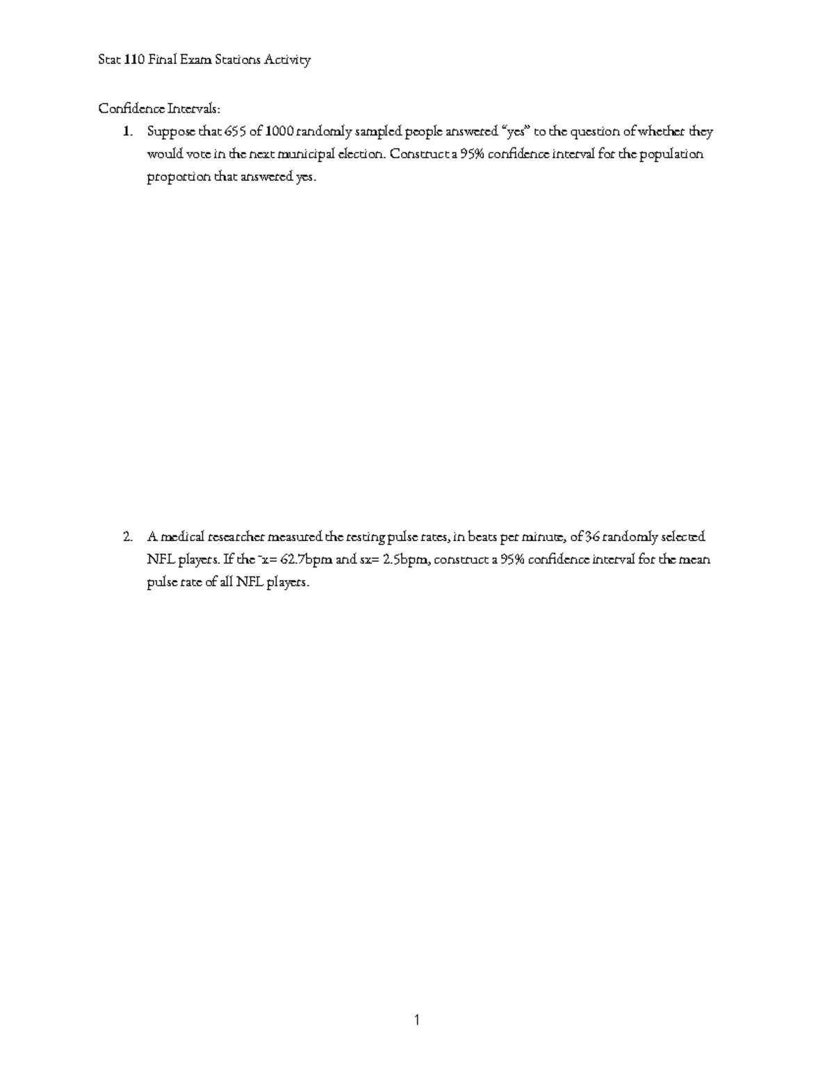 Final Exam Stations-3 - Compilation of Practice Questions of the ...